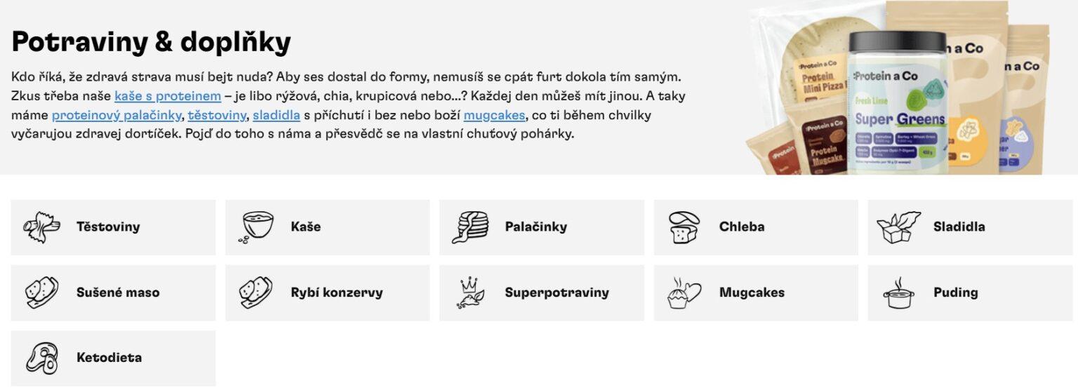 Protein & Co. - nabídka produktů na hubnutí a pro sportovce - Human.cz