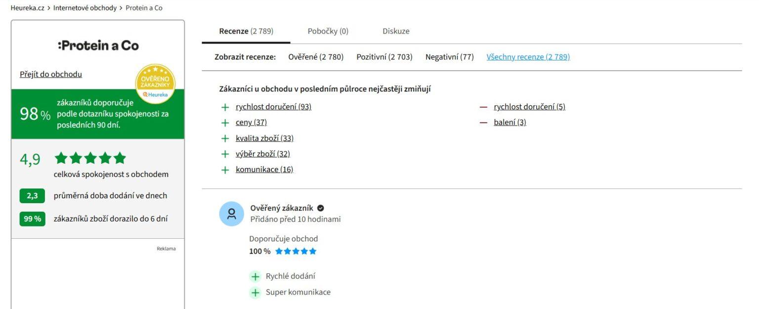 Protein & Co. - nabídka produktů na hubnutí a pro sportovce - Human.cz